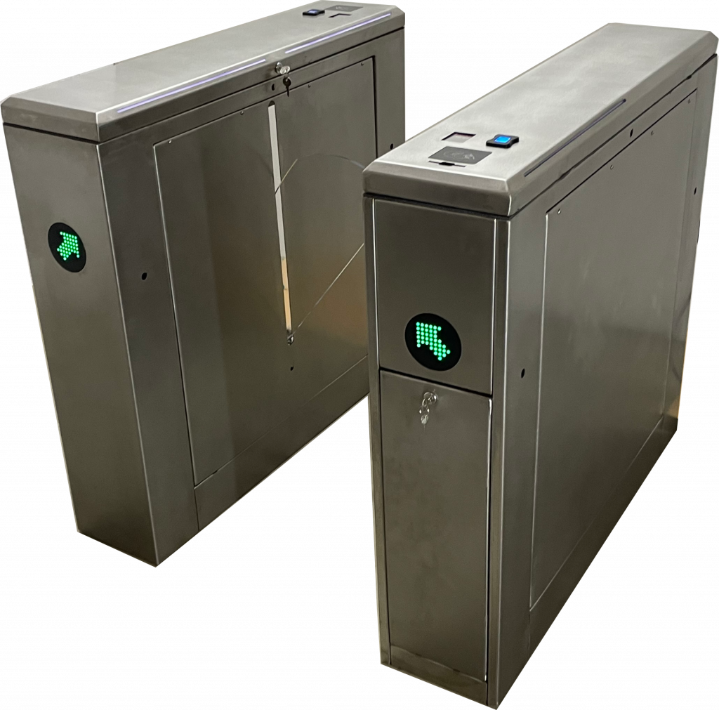 Catraca Flap Biometria e Proximidade - Ponto System