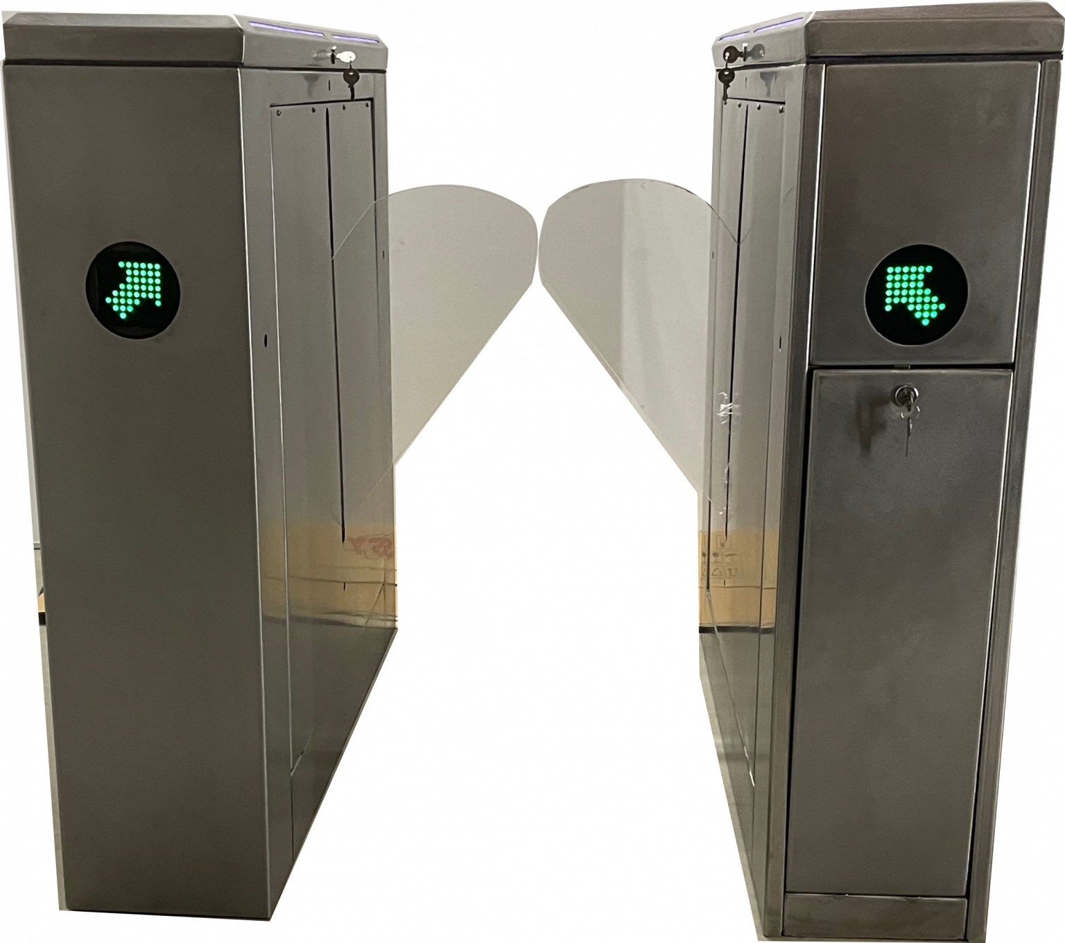 Catraca Flap Free Flow - Controle de Acesso e Ponto